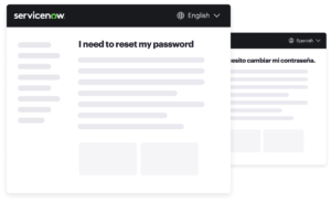 Deliver global service in local languages with ServiceNow